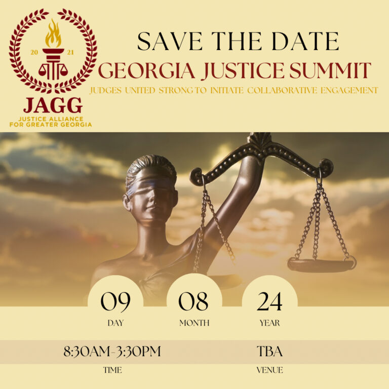 Save The Date Georgia Justice Summit – The Georgia Association of ...